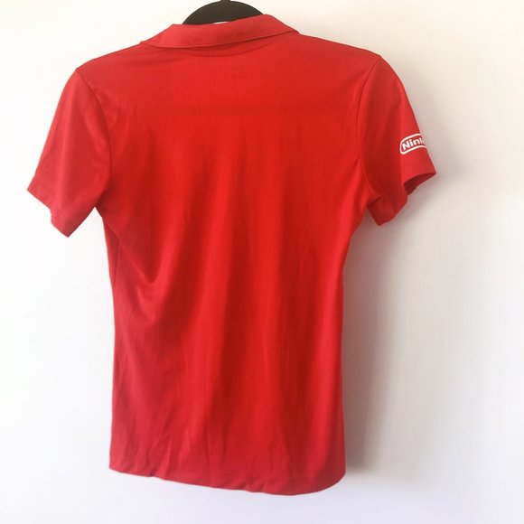 Nintendo | Tops | Rare Nintendo Switch 27 E3 Red Golf Polo Shirt S ...